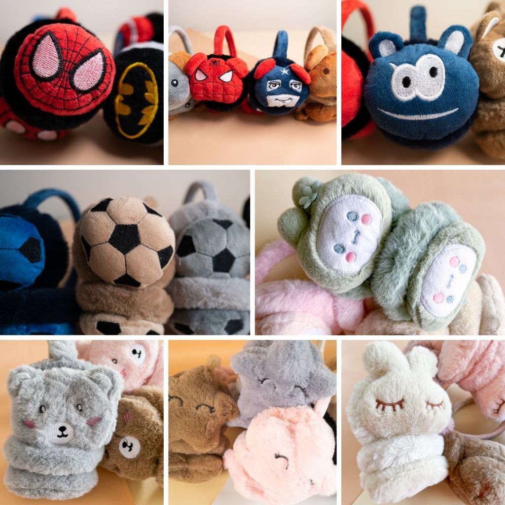 Jual Earmuff Penutup Telinga Bayi Anak Karakter Superhero Superman ...