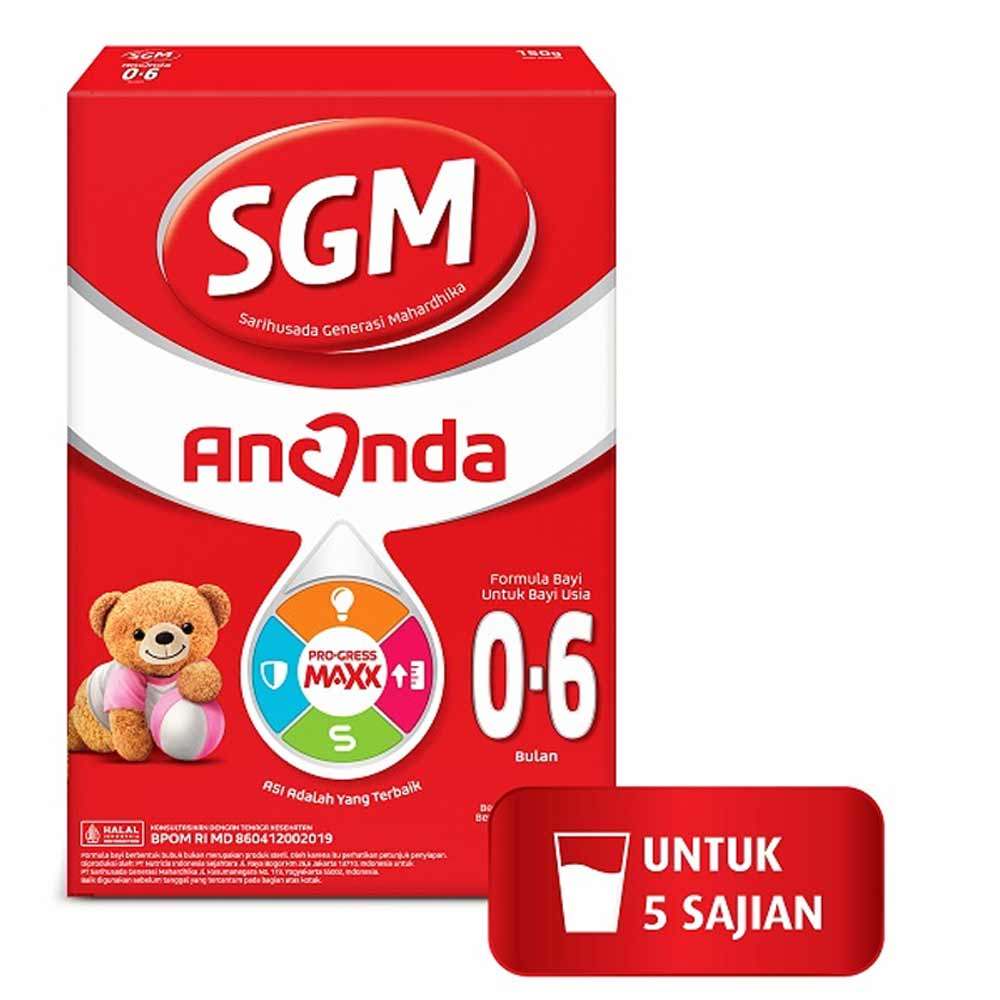 Jual SGM ANANDA 1 FORMULA BAYI BUBUK 0-6 BULAN 150g | Shopee Indonesia