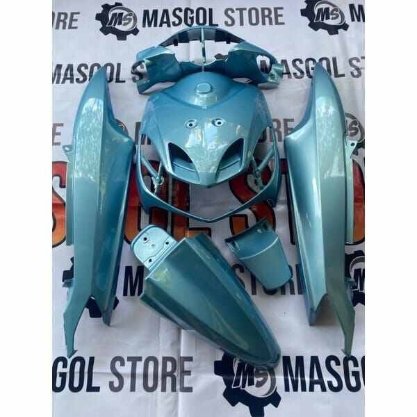 Jual Full Body Halus Motor Mio New Smile // Mio Lama Sporty Warna Biru ...