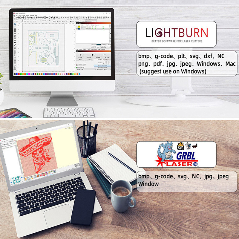 Jual FEUNGSAKE Laser engraver Machine Frame Kit Working Area ...