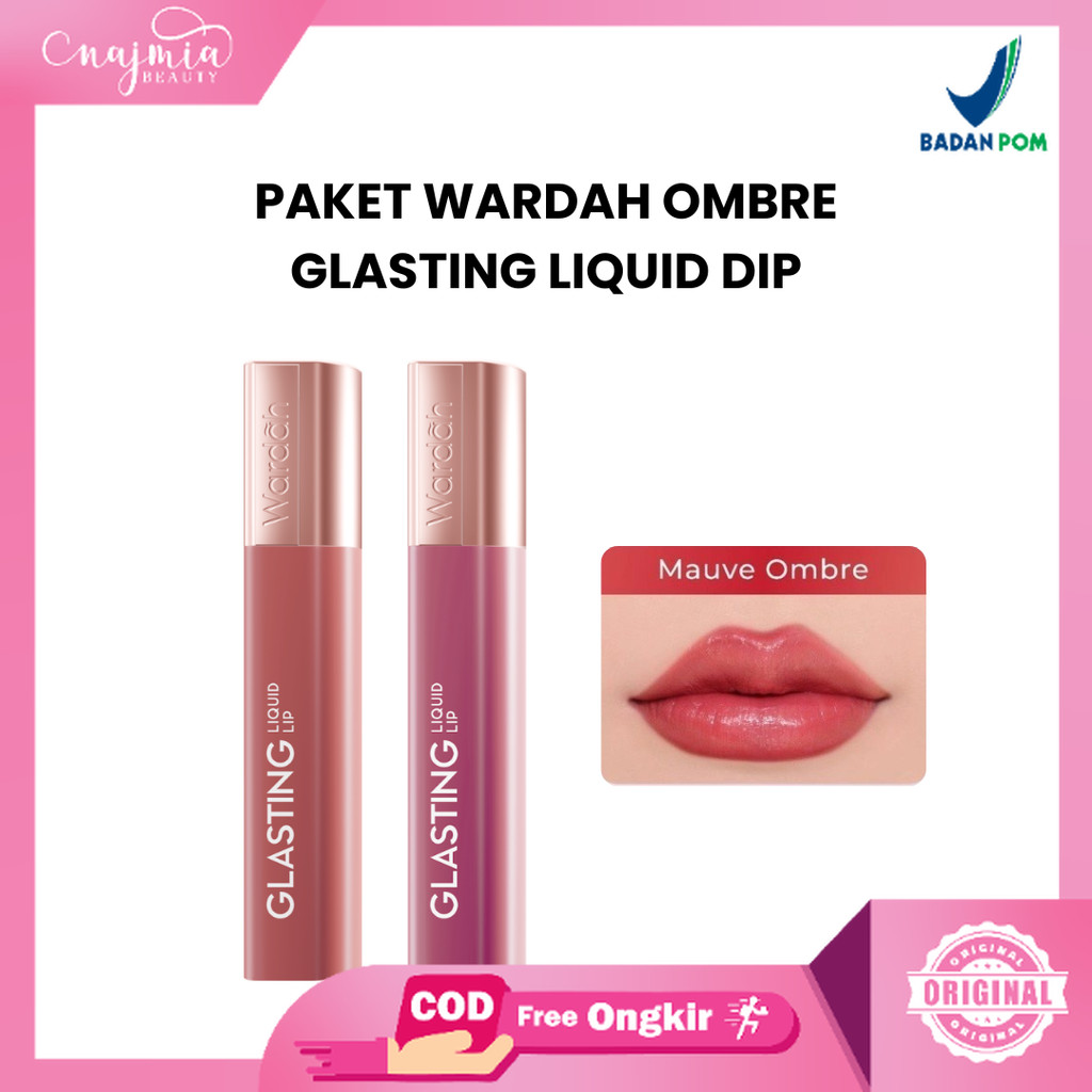 Jual Najmia - Paket Wardah Ombre Glasting Liquid Lip | Shopee Indonesia