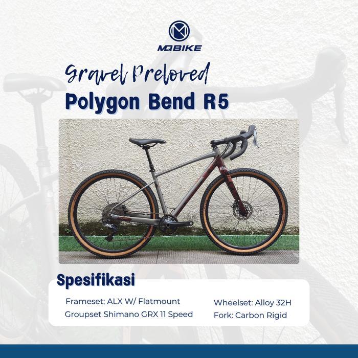 Jual MQ BIKE | POLYGON BEND R5 SEPEDA GRAVEL BEKAS GRAVEL BIKE POLYGON ...