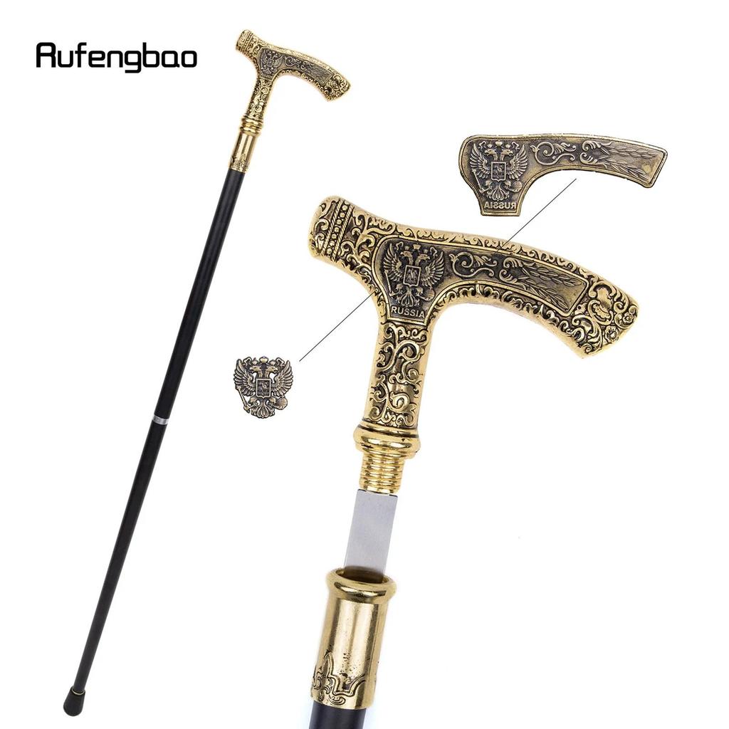Jual Russia Double Headed Walking Stick with 26cm Hidden Sword Self ...