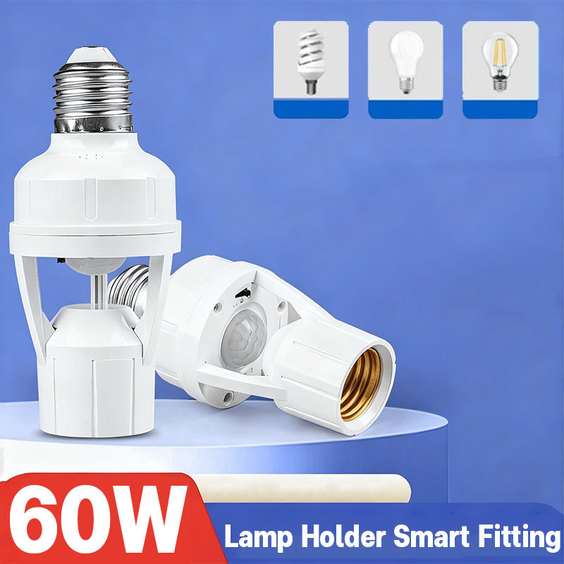 Jual Lamp Holder Smart Fitting Infrared Sensor Fitting Lampu Sensor ...