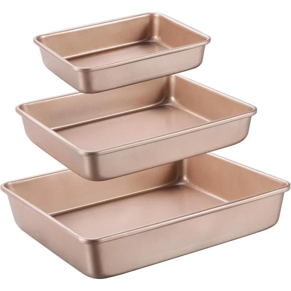 Jual Multi-function Deep Baking Pans Nonstick Baking Sheets for Oven ...