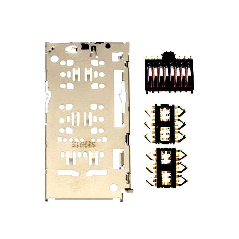 Jual 1Pcs Sim Card Reader Slot Tray Holder Connector Socket Plug For ...