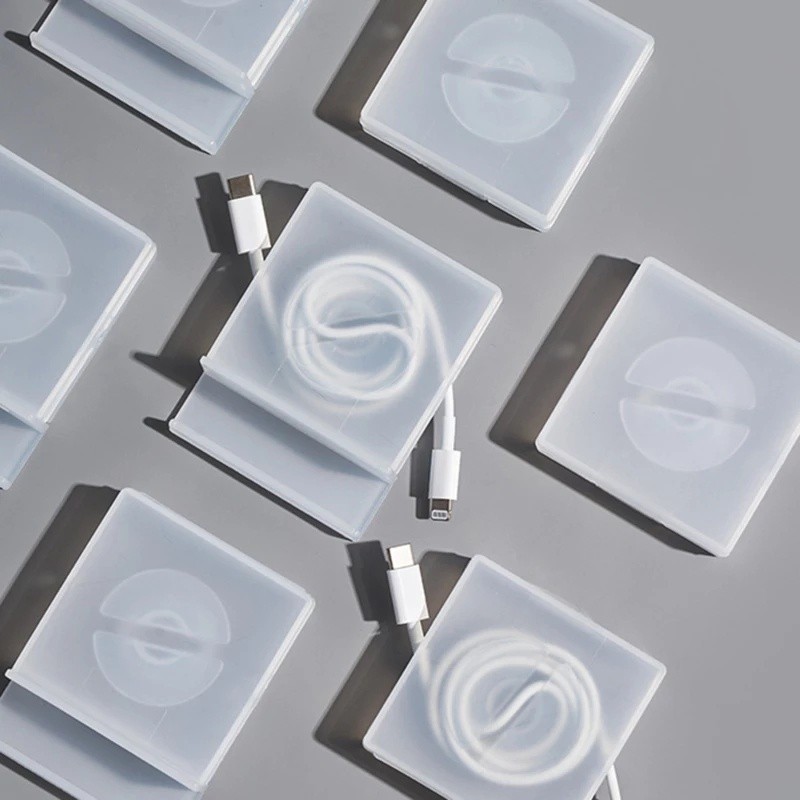 Jual MUJI Polypropylene Cable Case with Stand Clear | Shopee Indonesia