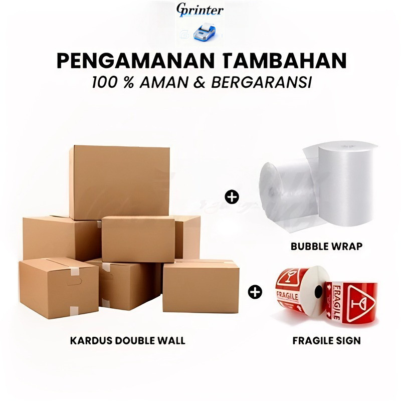 Jual Gprinter DUS PACKING AKRILIK + BUBBLE Tidak bisa dibeli terpisah ...