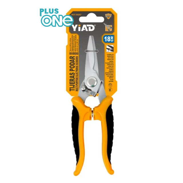 Jual Plusone - Multi Purpose Electronic Scissors YIAD 180MM Gunting ...