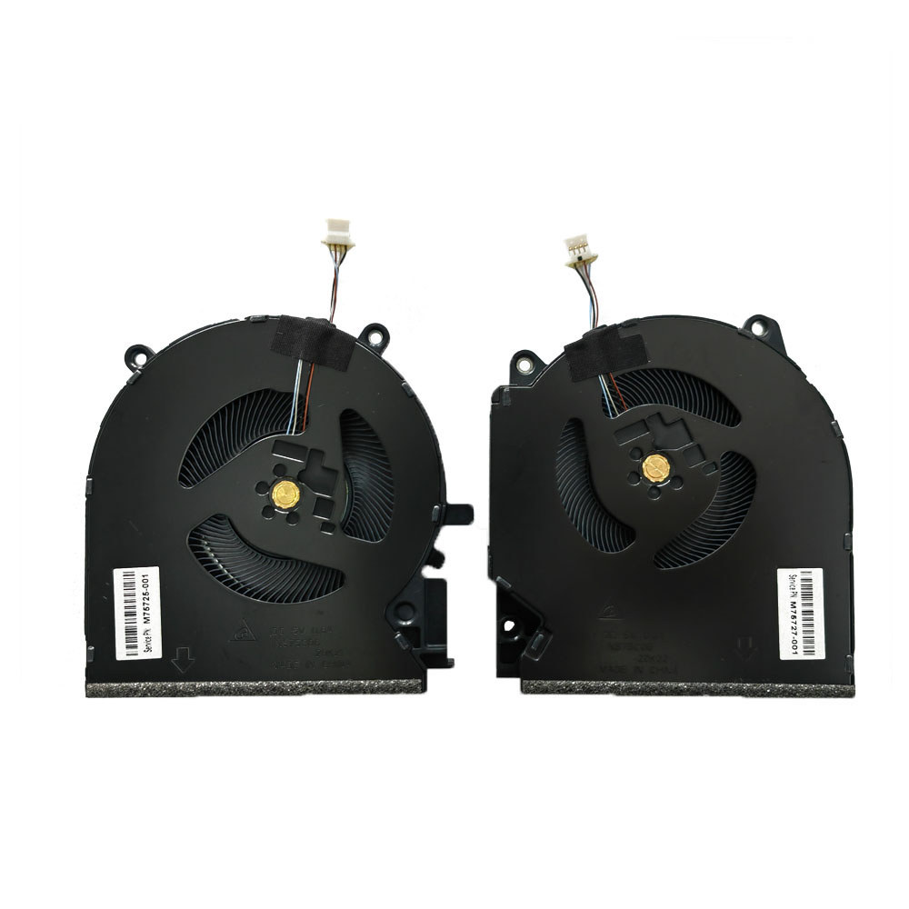 Jual New laptop CPU and GPU Cooling Fan for HP Pavilion gaming 7 Victus ...