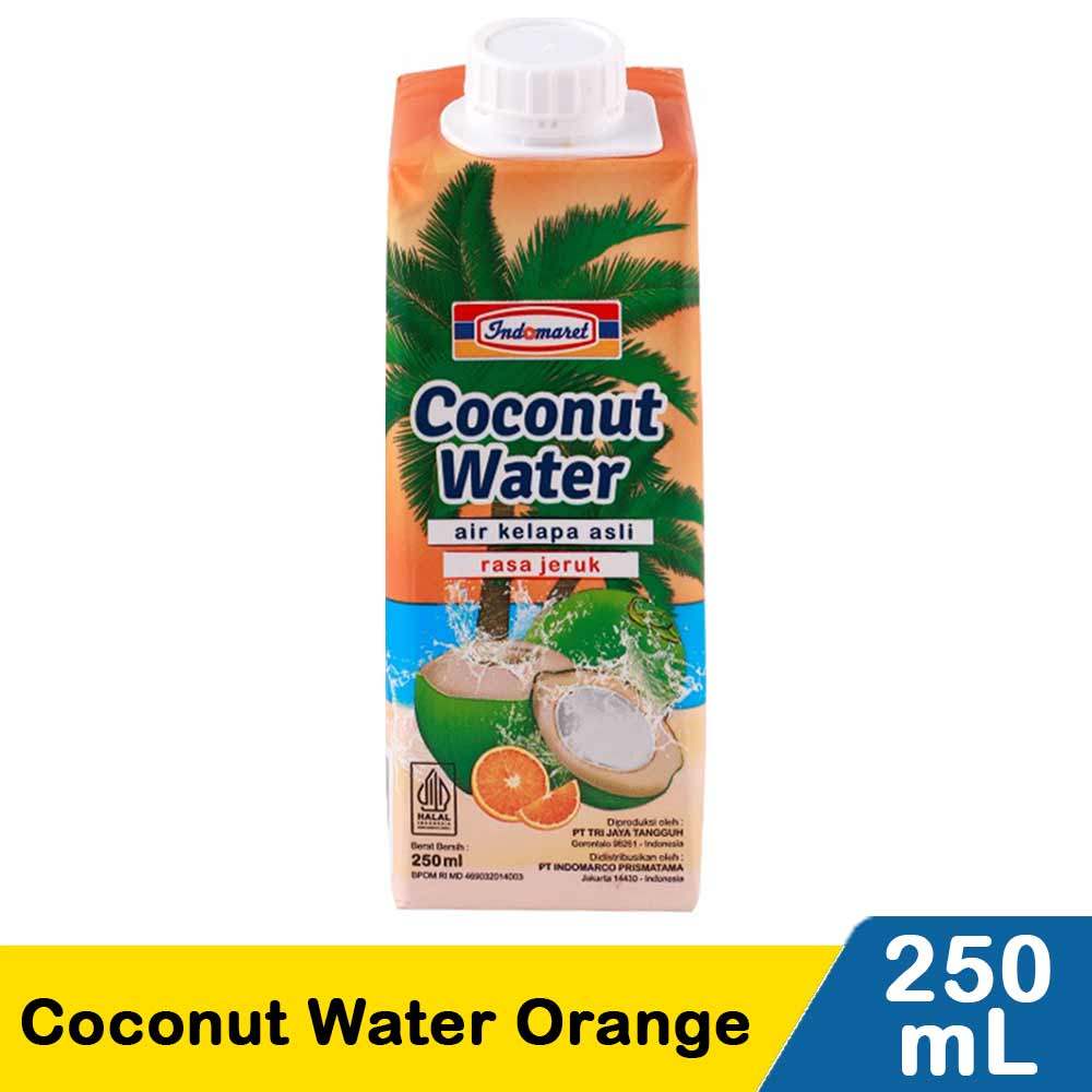 Jual INDOMARET COCONUT WATER ORANGE 250mL | Shopee Indonesia