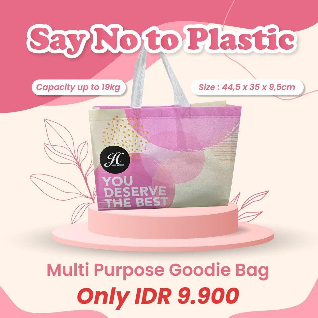 Jual Jims Honey - Goodie Bag Besar - Tas Belanja | Shopee Indonesia