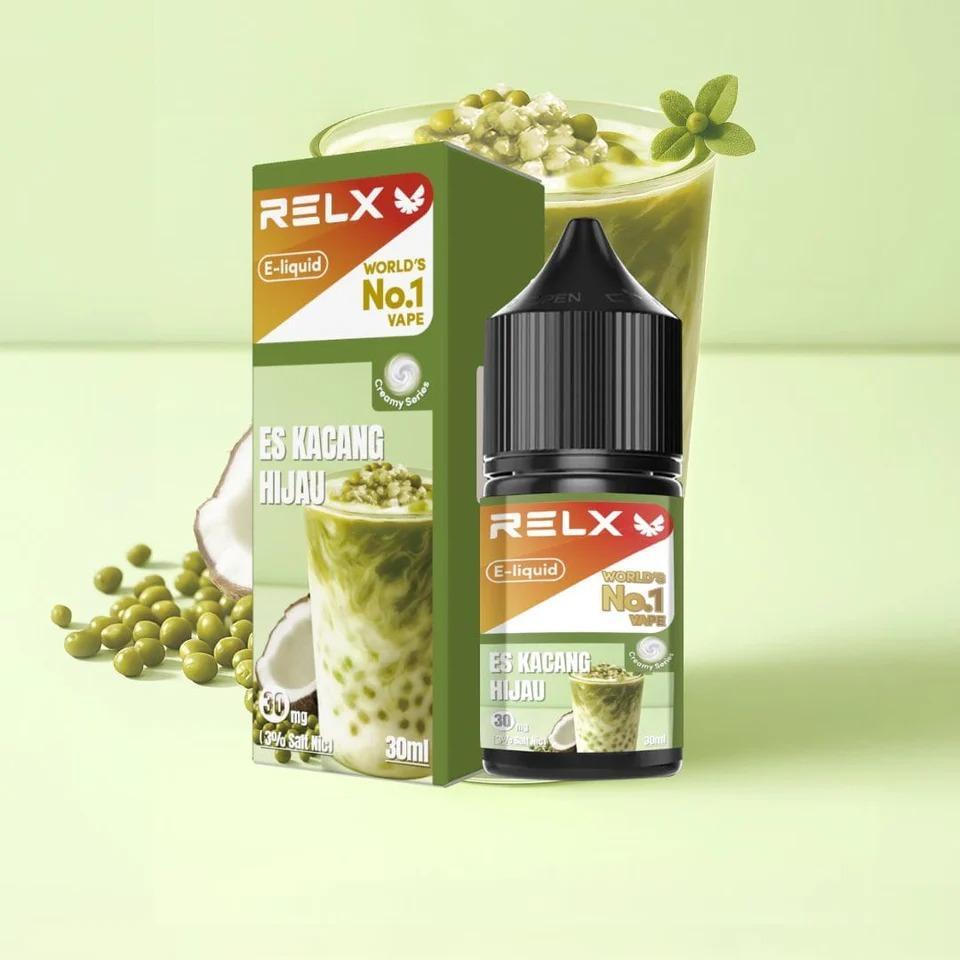 Jual Relx Es Kacang Hijau Salt Nic 30ml 30mg by RELX | Shopee Indonesia