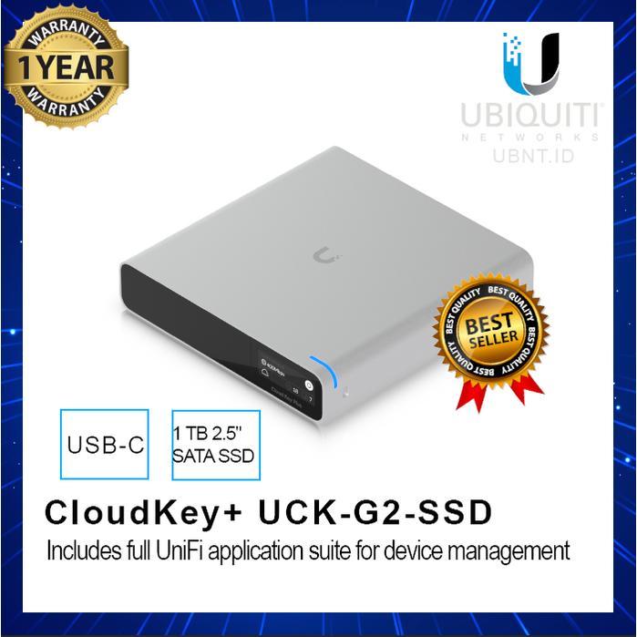 Jual Ubiquiti UCK-G2-SSD Cloud Key+ Compact UniFi Console With A ...