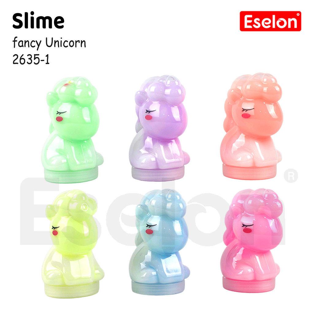 Jual Slime Christal Import Bentuk Unicorn / Slime Christal 2635-1 ...