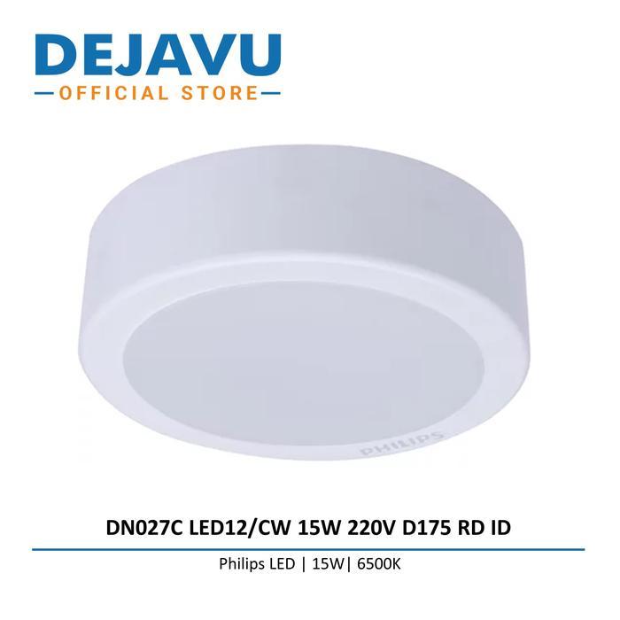 Jual Lampu LED Downlight Philips DN027C LED12/CW 15W 220V D175 RD ID ...
