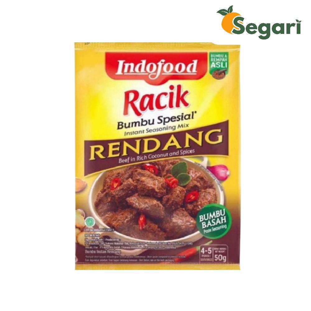 Jual Indofood Bumbu Racik Spesial Rendang 50 gr | Shopee Indonesia