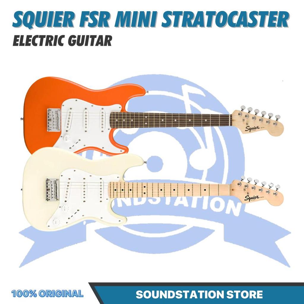 Jual SQUIER FSR MINI STRATOCASTER ELECTRIC GUITAR - GITAR LISTRIK ...