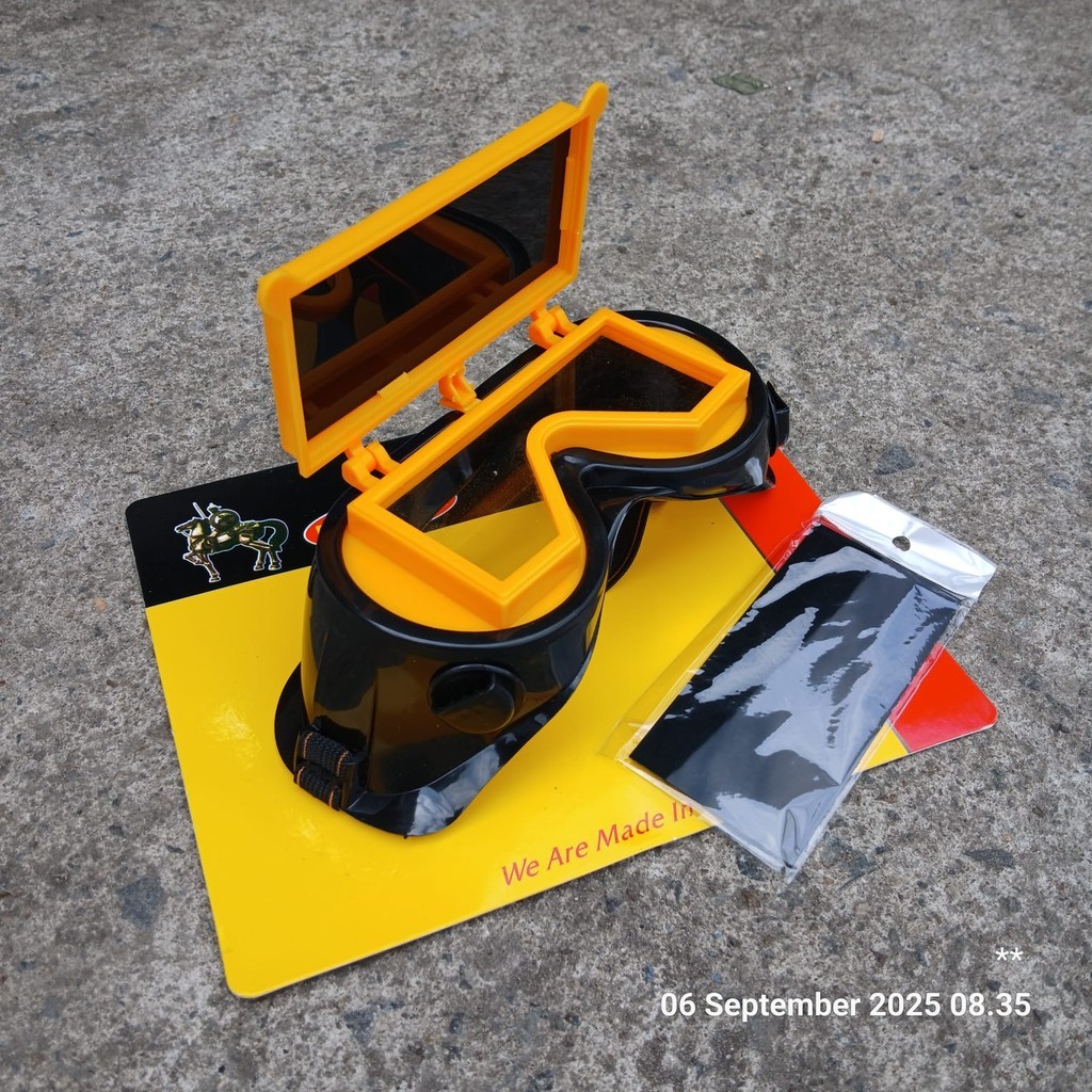 Jual KACAMATA LAS DAN GERINDA BUKA TUTUP SAFETY WELDING GOGGLES ...