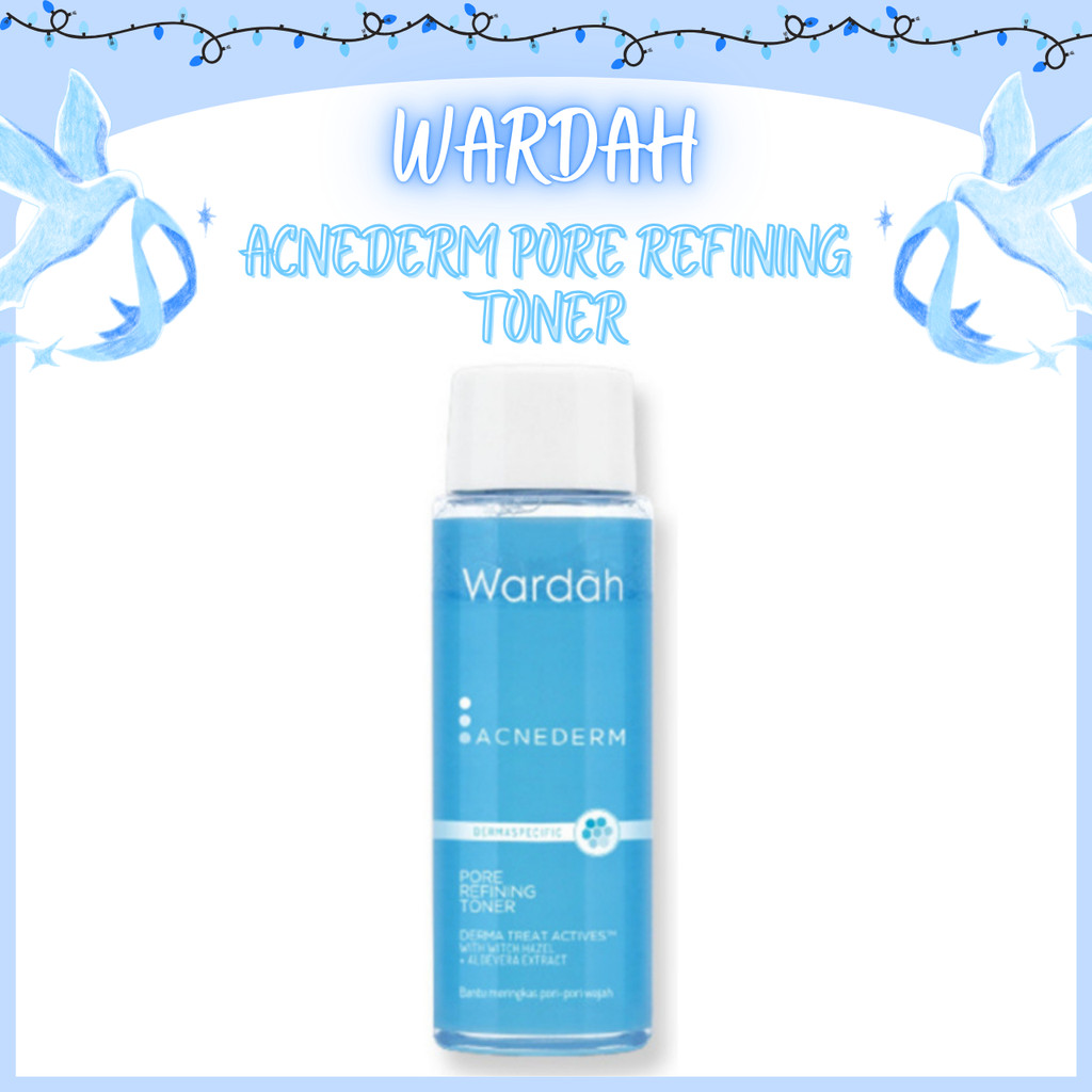 Jual Wardah Acnederm Pore Refining Toner 100ml | Shopee Indonesia