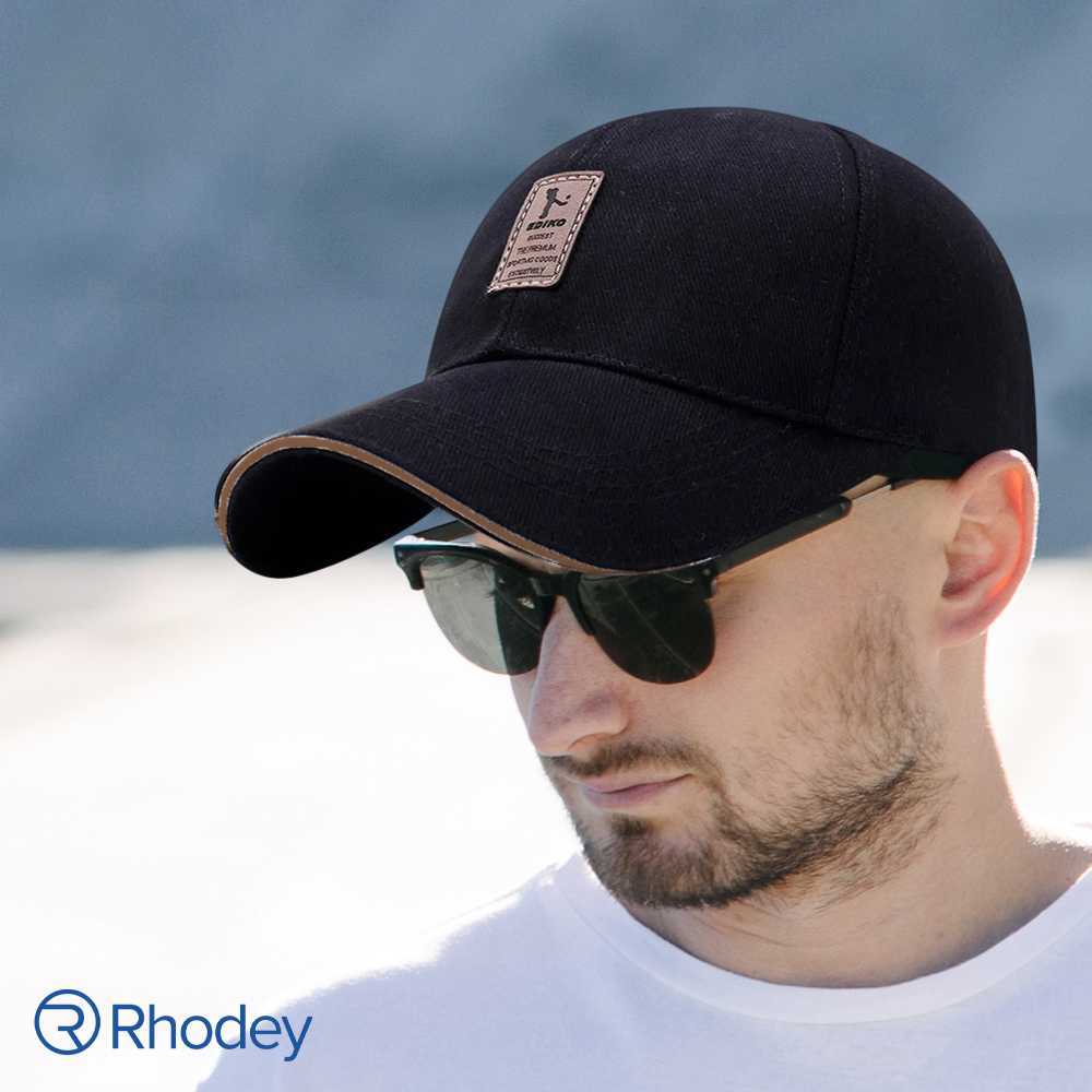 Jual Rhodey EDIKO Topi Baseball Cap Polos Logo Ediko Golf - RB68 ...