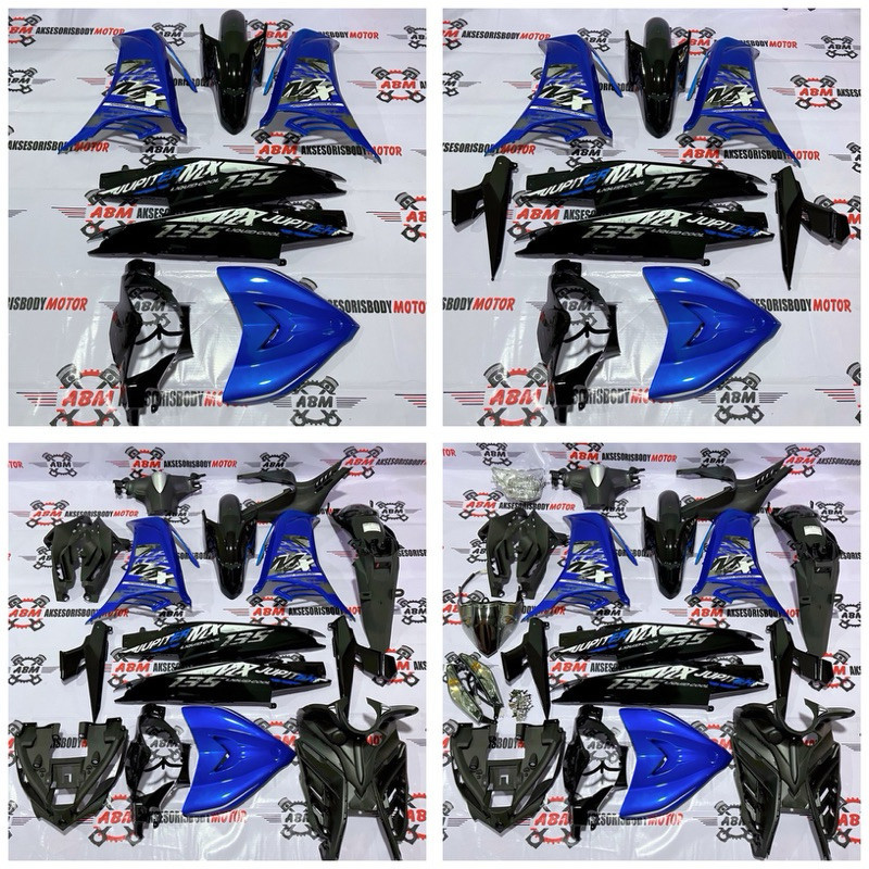 Jual FULL BODY HALUS & KASAR JUPITER MX NEW TAHUN 2010-2015 WARNA BIRU ...