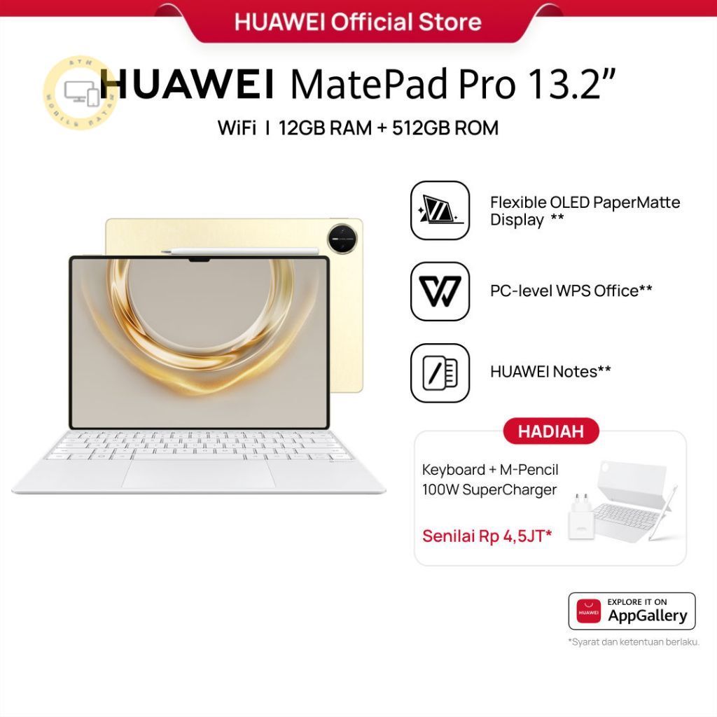 Jual [FREE PEN & KB] HUAWEI MatePad Pro 13.2-inch 2025 Tablet ...