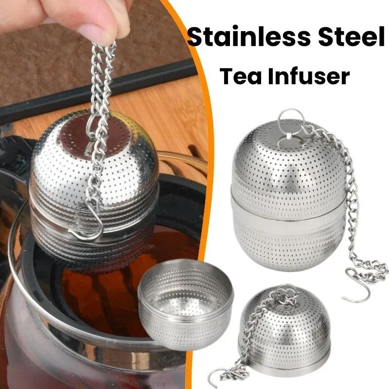 Jual Ball Tea Infuser Stainless Steel , Extra Fine Mesh Tea Strainers ...