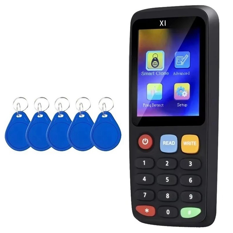 Jual X7 RFID Smart Chip NFC Decoder Duplicator Reader Writer+5XCUID ...
