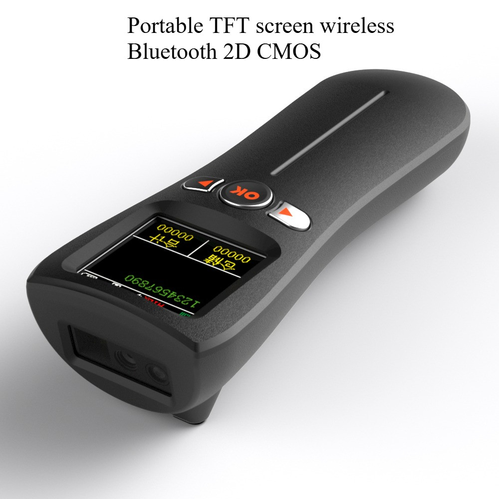 Jual Wireless Portable 2D Bluetooth Barcode Scanner Mini Pocket QR Code ...