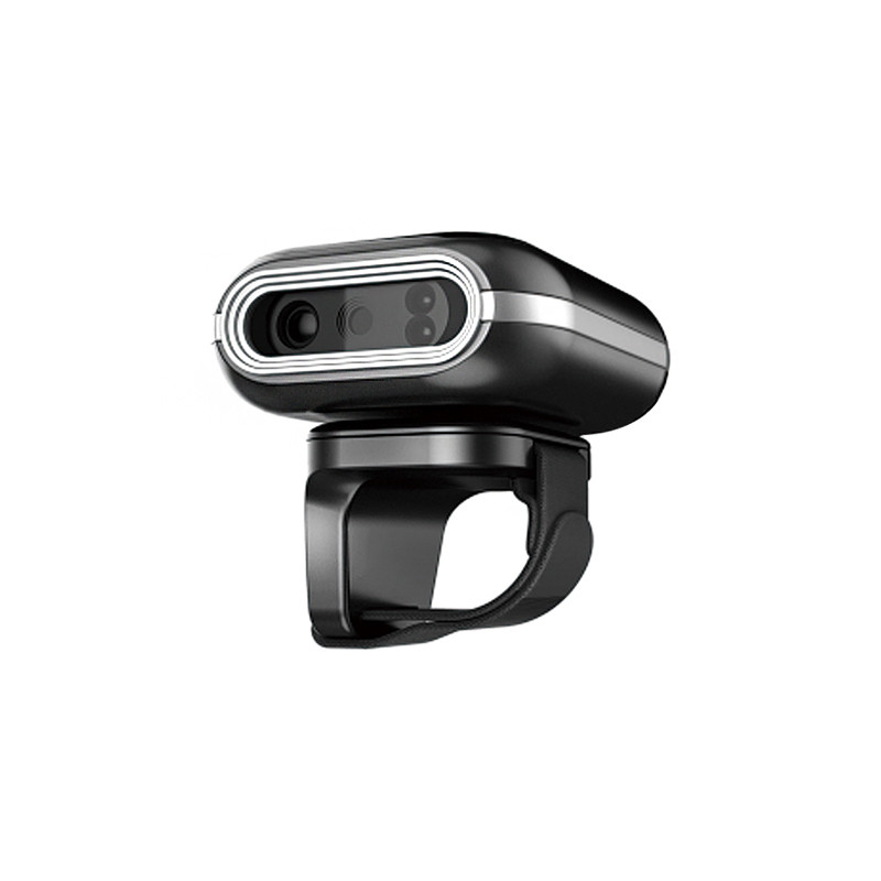 Jual QR Code 1D/2D Ring Scanner Wearable Scanner Finger Barcode Reader ...