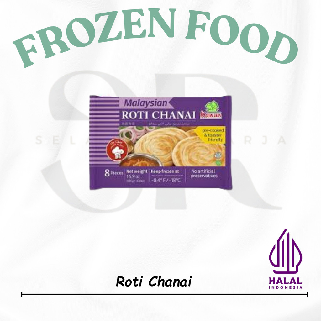 Jual Malaysian Roti Chanai - 480gr | Shopee Indonesia