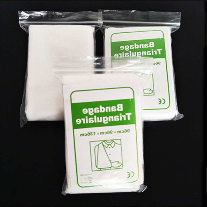 Jual 10Pcs Mecal Burn Dressing Bandage Triangular Emergency Fracture ...