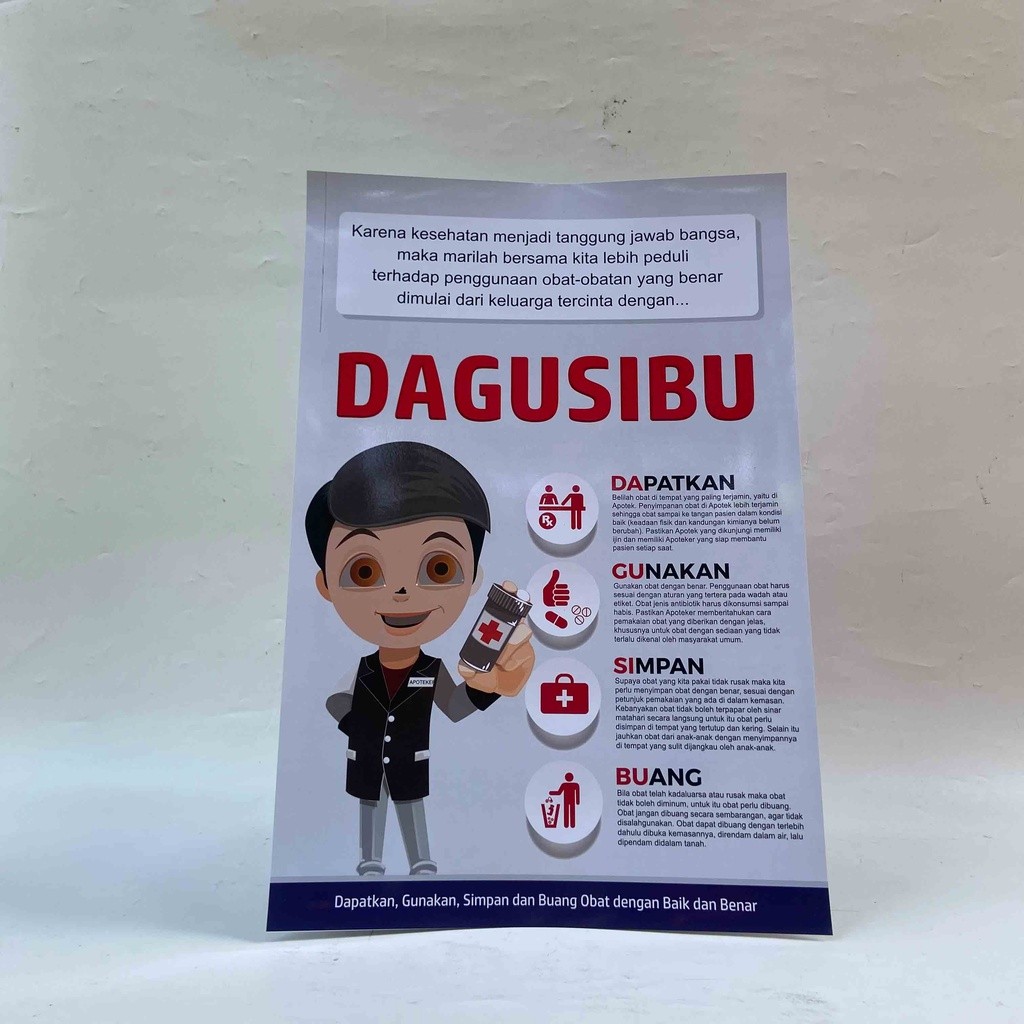 Jual Poster Dagusibu, Poster Farmasi, poster Informasi Obat - Dagusibu ...