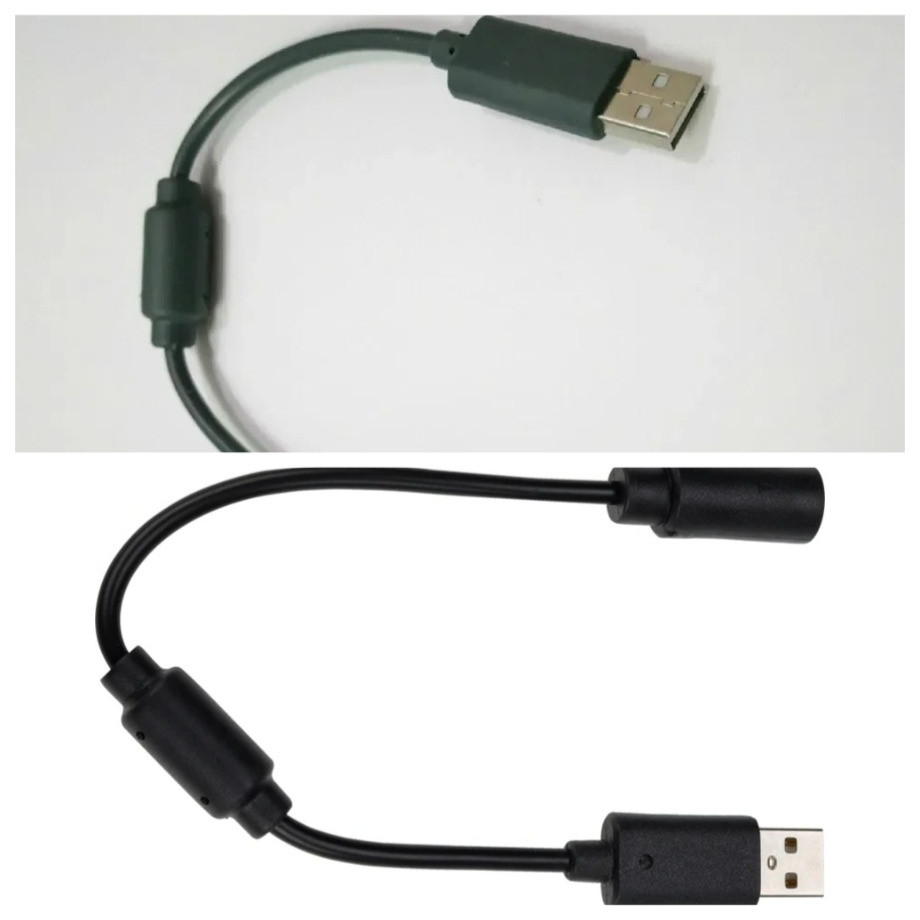Jual 500pcs Black/Gray USB Breakaway Cable Adapter Lead for Xbox 360 ...