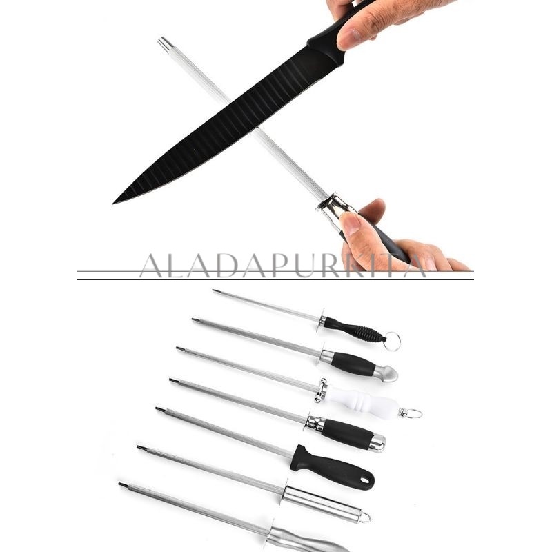 Jual Knife Sharpener Honer Honing Stick Pengasah Pisau Stik Pelurus ...
