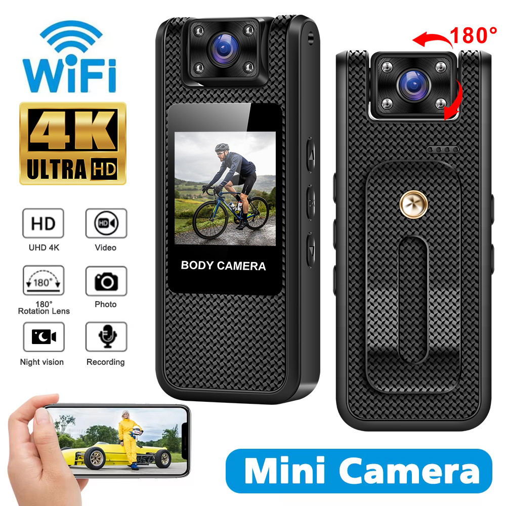 Jual 4K WiFi Mini Camera Ultra HD Portable gital Video Recorder with ...