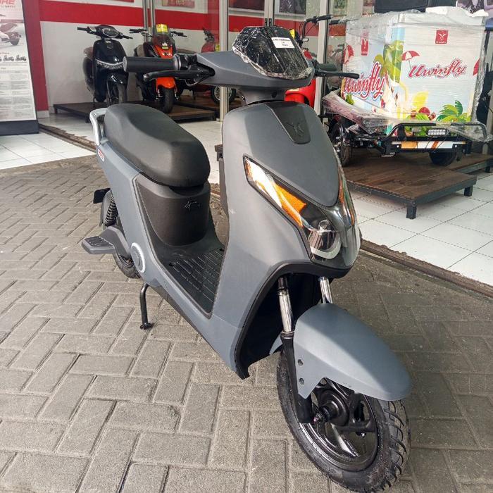 Jual Sepeda listrik Uwinfly D75 - D75 krem | Shopee Indonesia