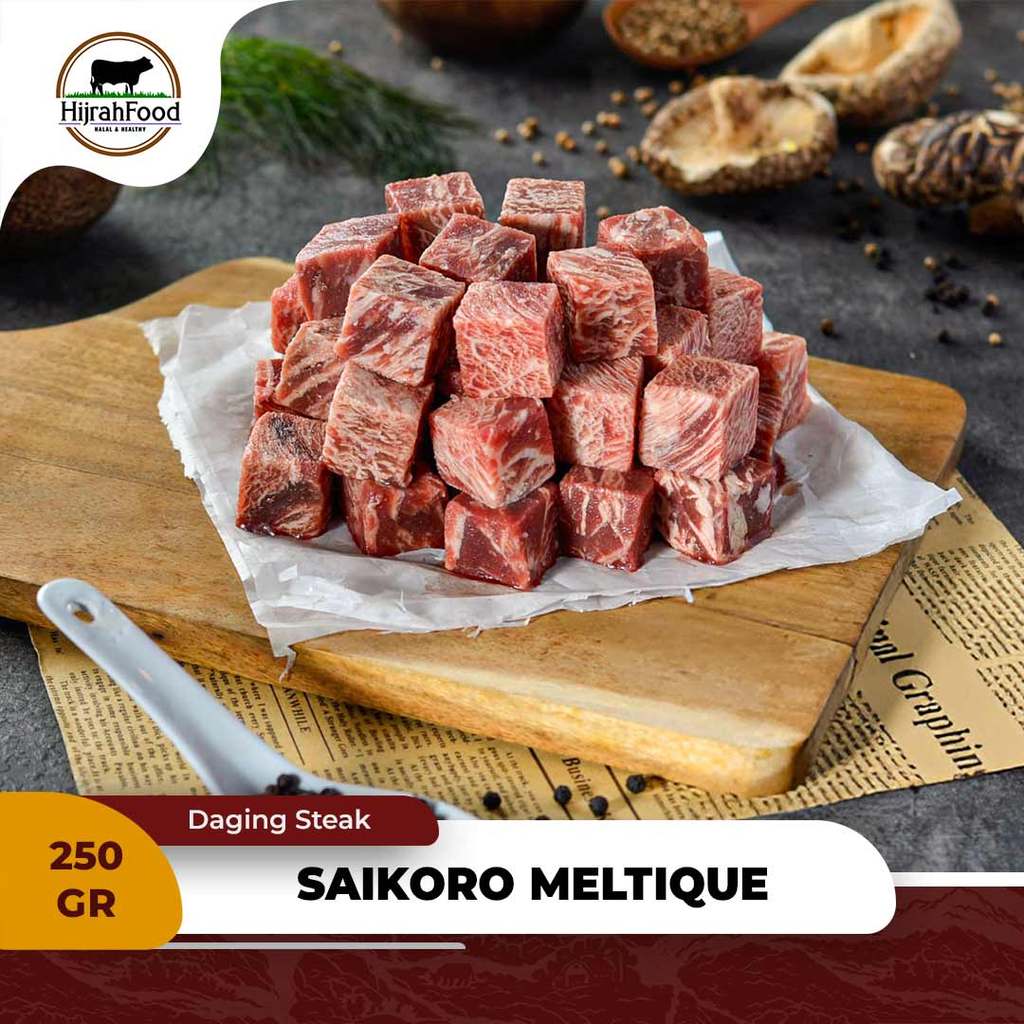Jual Beef Saikoro Meltique Cubes Premium | Daging Sapi Saikoro 250 gr ...
