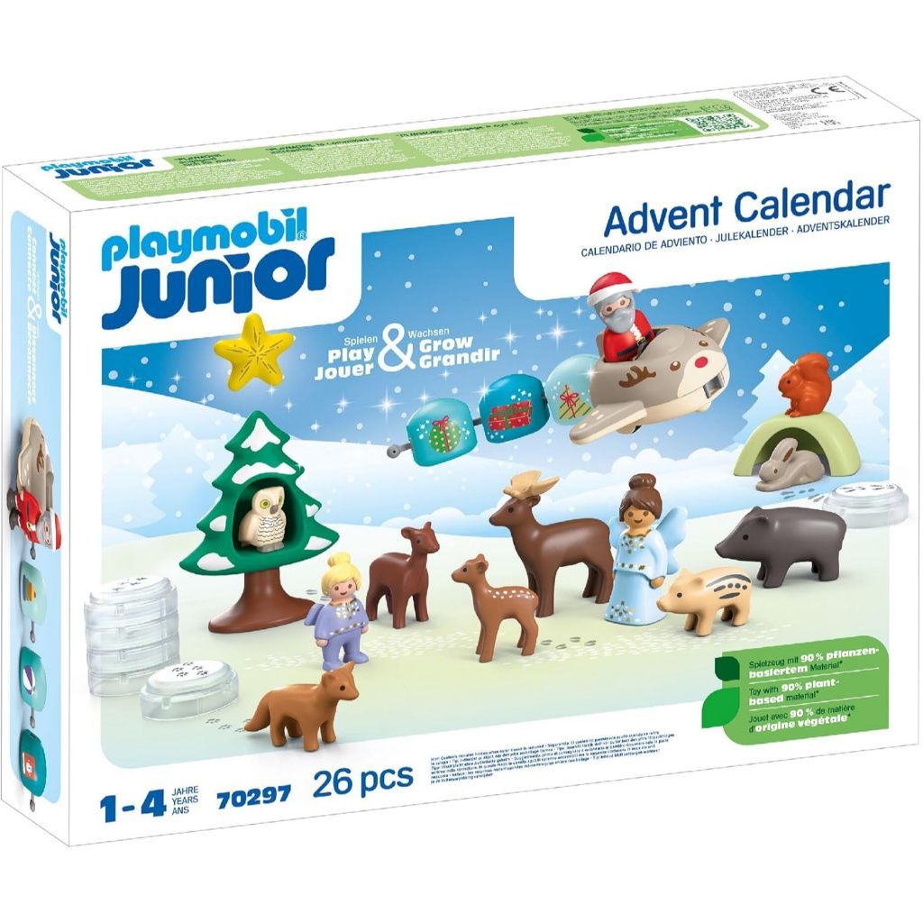 Jual Playmobil Junior Advent Calendar: Snowy Christmas | Shopee Indonesia