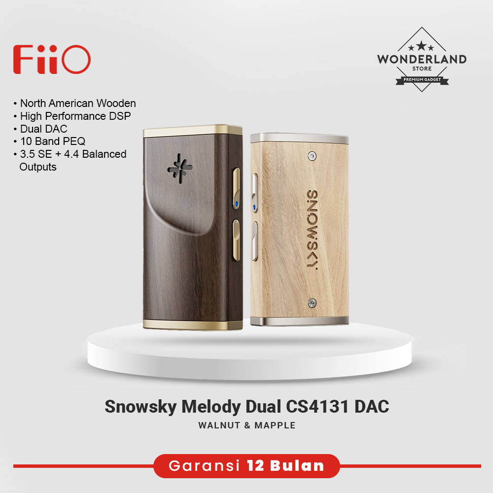 Jual FiiO Snowsky Melody DAC Dual CS43131 Portable Dongle DAC ...