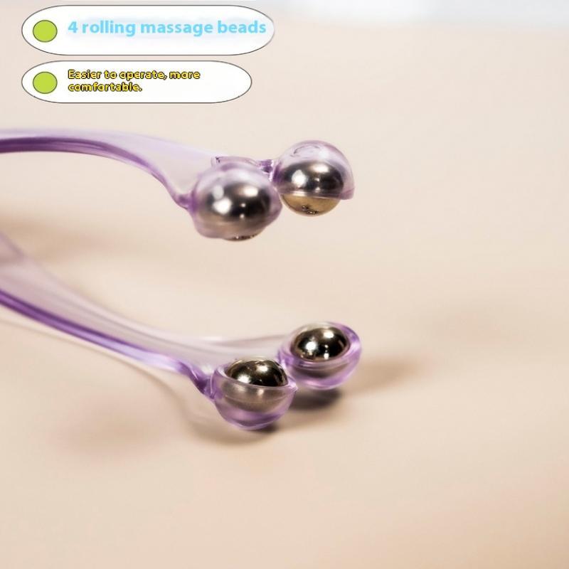 Jual Finger Massager Roller Magnetic Bead Dual Head Massager For Hand ...
