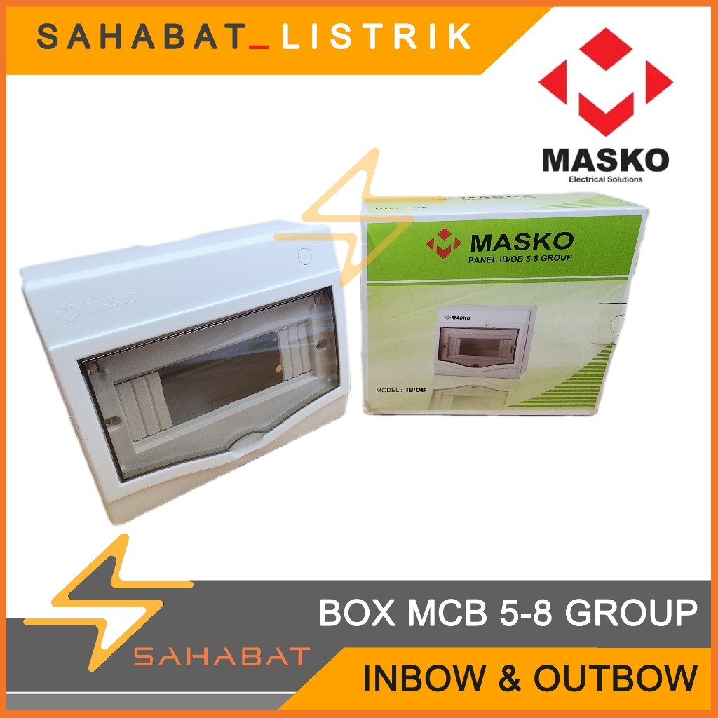 Jual BOX MCB MASKO 5-8 GRUP BISA DIPASANG INBOW /OUTBOW | Shopee Indonesia