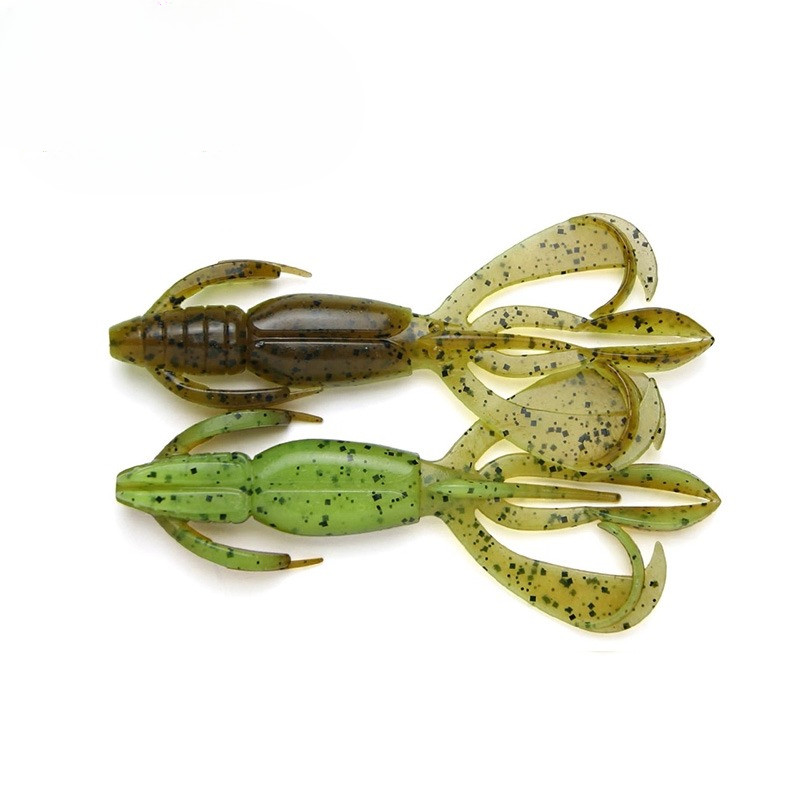 Jual Original Crazy Flapper Shrimp Shape Custom Worms 2444inch 2112g ...