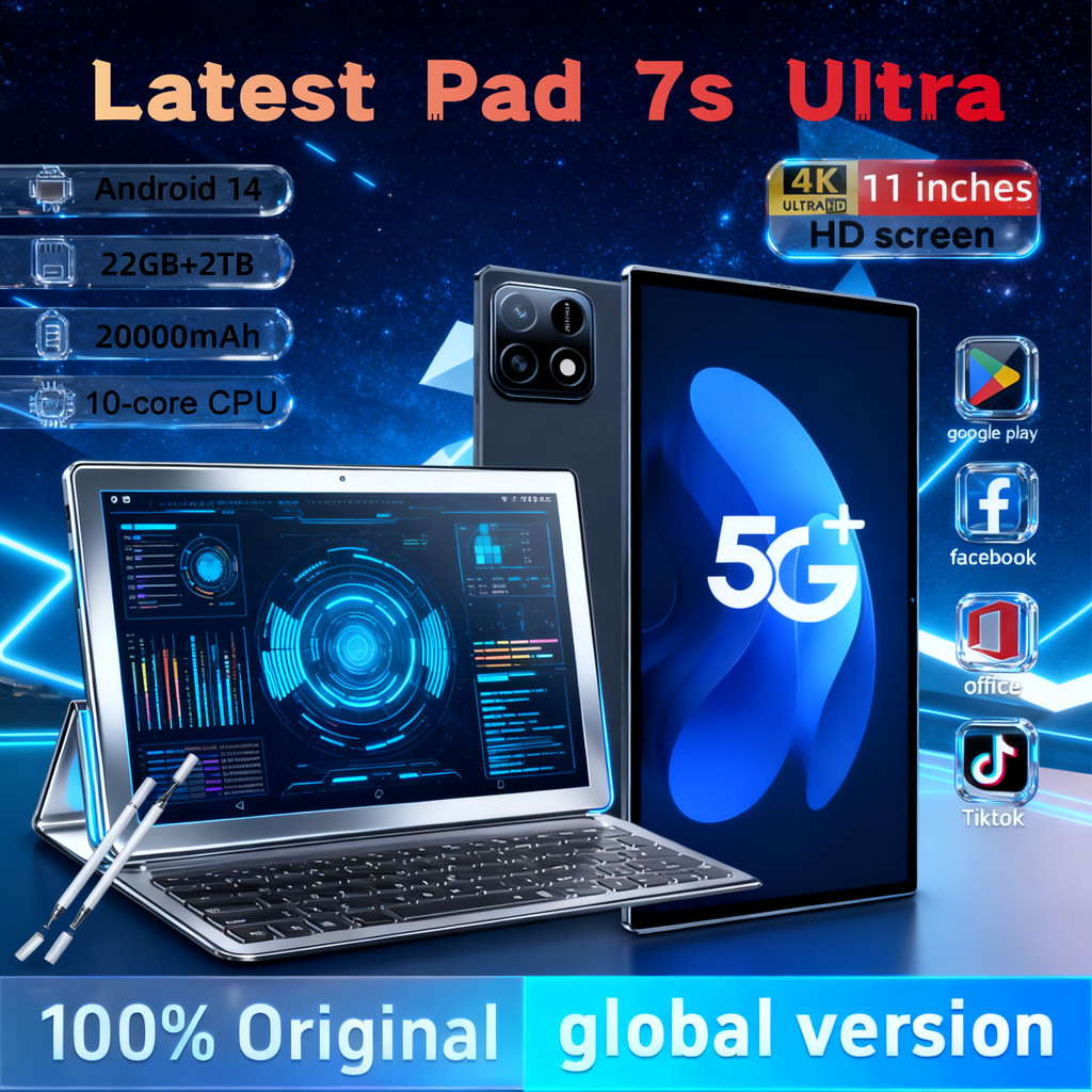 Jual 2025 Latest Global First Portable Tablet Android 14 Snapdragon 8 ...