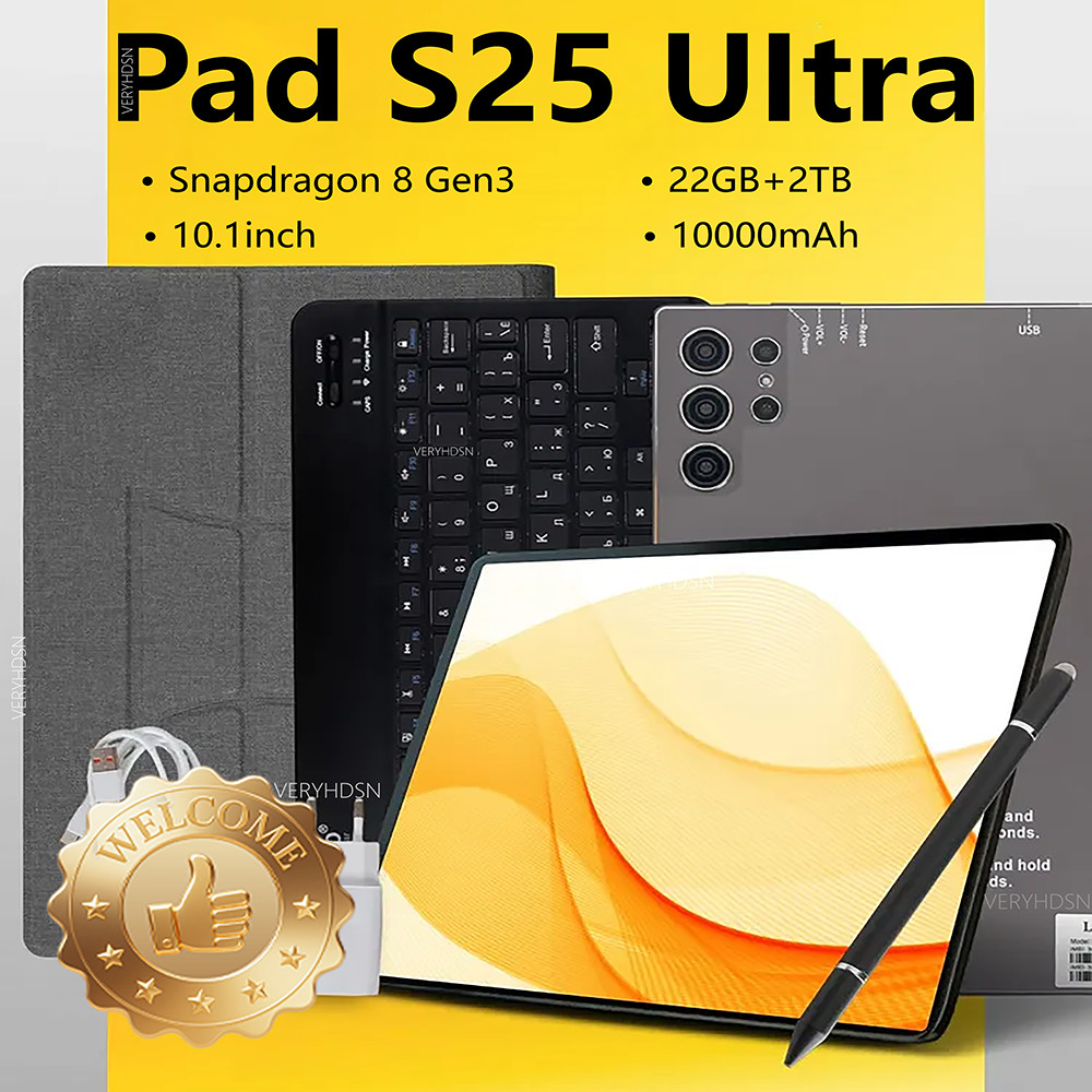 Jual 2025 Original S25 UItra Tablet Android 15 Tablette 10.1in Tablet ...