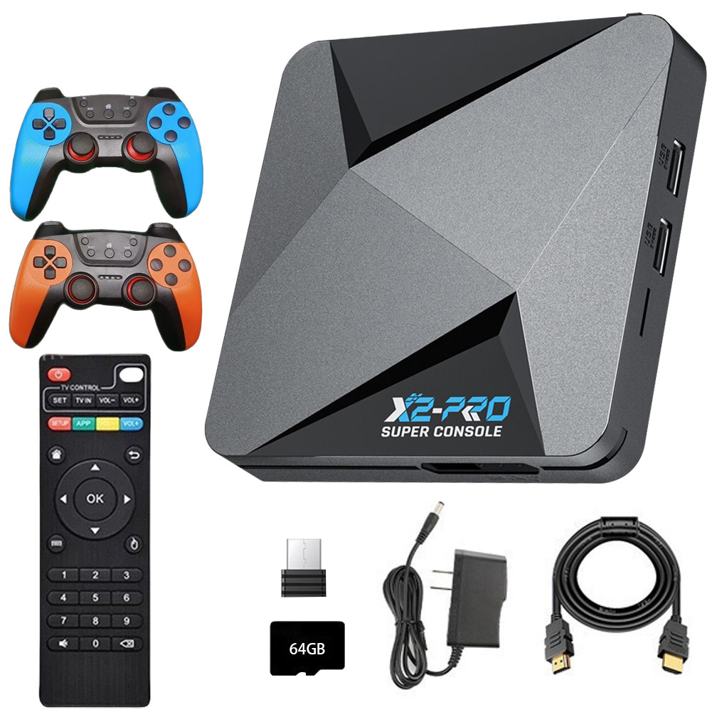 Jual Super Console X2 Pro Game Box US/UK/EU Retro Video Game Console TV ...