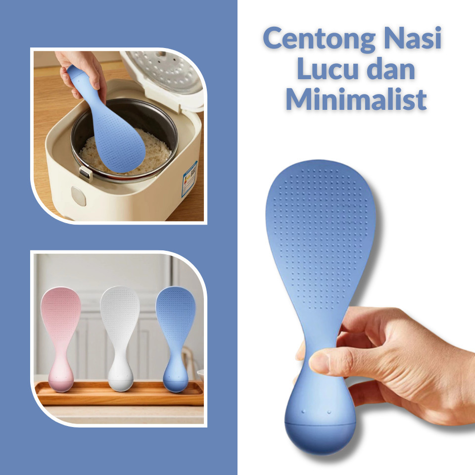 Jual H6592 Centong Nasi Anti Lengket dan Tahan Panas / Centong Nasi ...