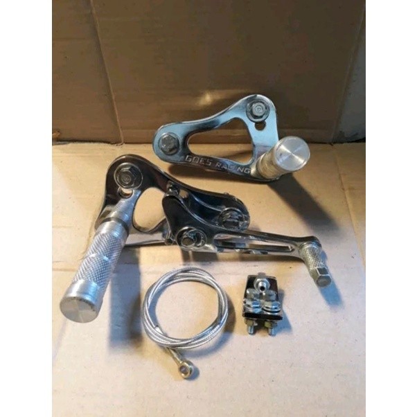 Jual foot step racing vespa underbone goes racing | Shopee Indonesia
