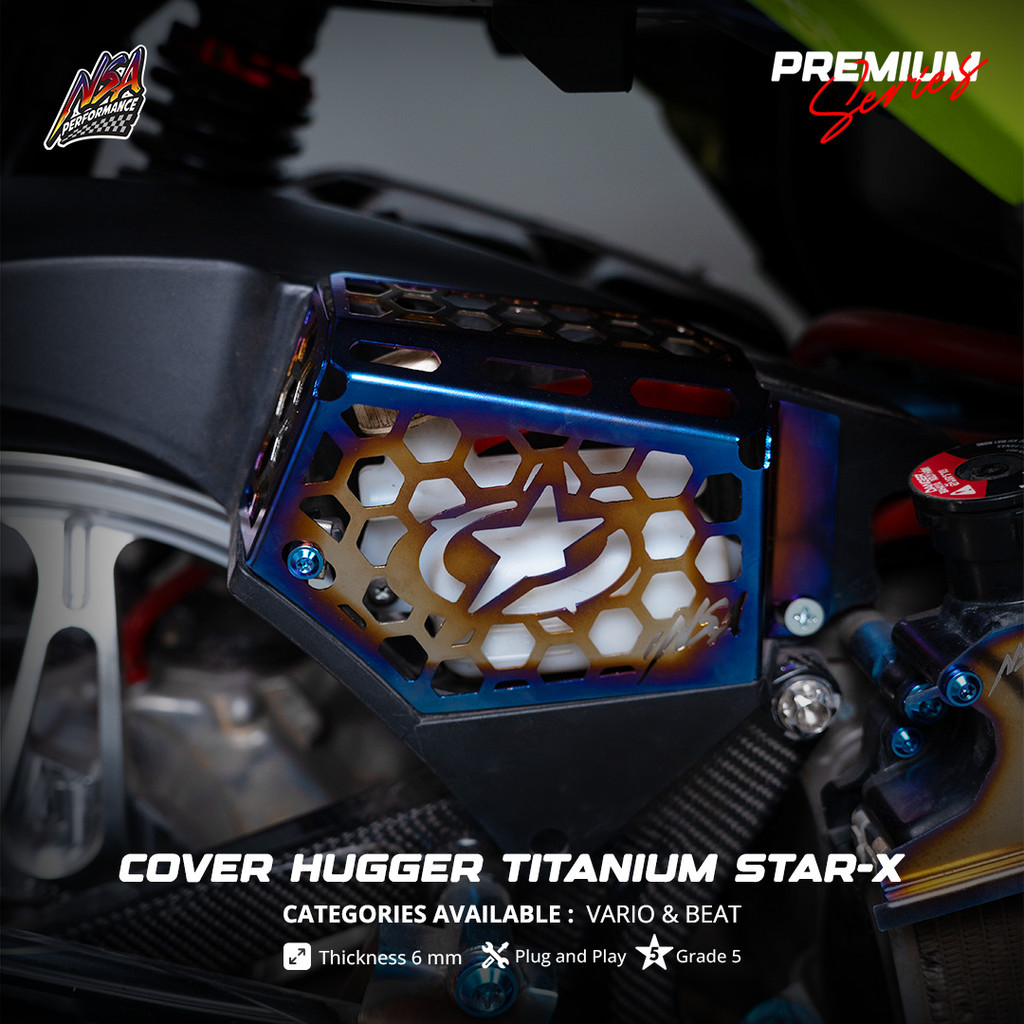 Jual NSA PREMIUM SERIES COVER RESERVOIR HUGGER AIRBLADE TITANIUM GR 5 ...